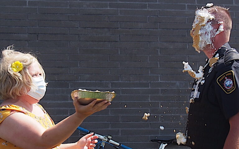 Pie in the face is worth being a fundraising leader says Pastor ...