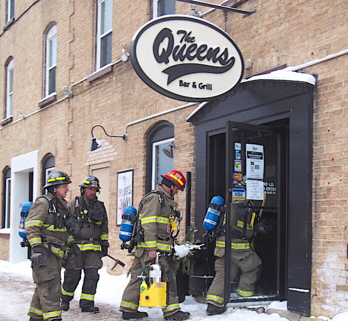 Fire Service called out to the Queens in Port Elgin | Saugeen Times
