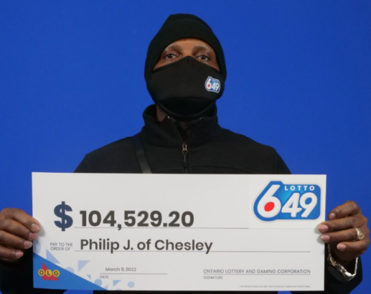 Chesley OLG winner has plans for his winnings | Saugeen Times