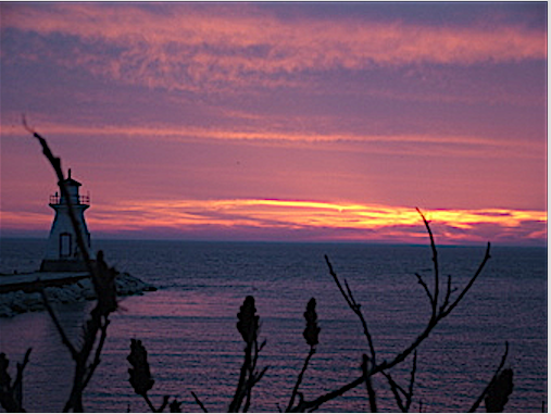 Scubby Point at sunset | Saugeen Times