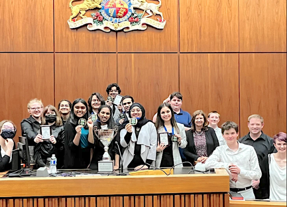 SDSS Law Club champions ROAR when it comes to law | Saugeen Times
