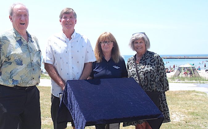 New historical interpretive sign reveals Port Elgin Beach history ...