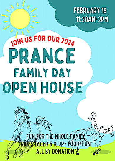 Family Day at PRANCE to help raise bucks for Buck’s specialized care ...