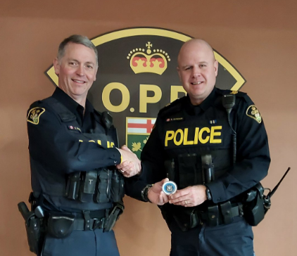 OPP officer retires after 33 years | Saugeen Times