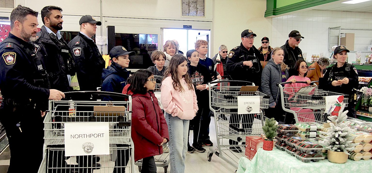 Annual Shop with a Cop a FUNdraiser for local Food Banks | Saugeen Times